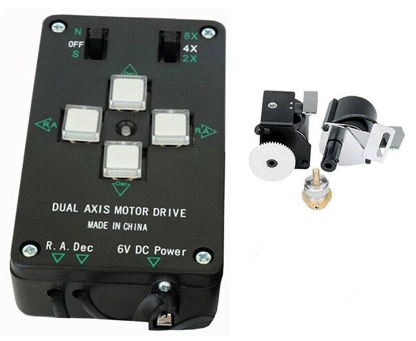 Skywatcher Dual Axis MOTOR DRIVE = EQ3-2 (WITH MULTI-SPEED HANDSET ...