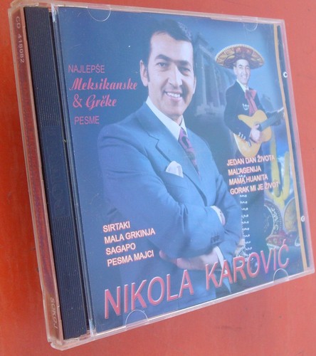 Nikola Karovic Najlepse Meksicke i Grcke pesme 2CD | eBay