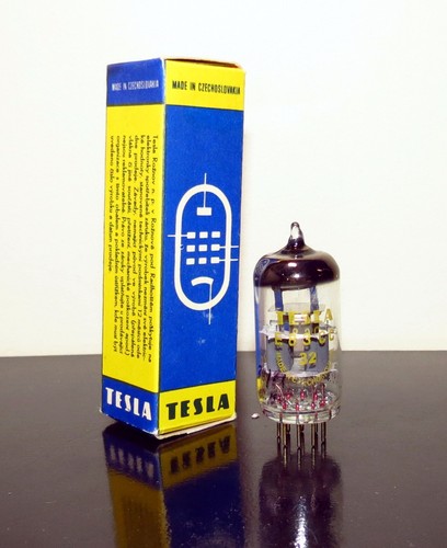LEGENDARY Tesla NOS E83CC/12ax7/ECC83 tube - Czechoslovakia - Test NOS ...