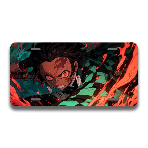 Tanjiro Demon Slayer Anime Decorative Custom License Plate 6"x12" | eBay