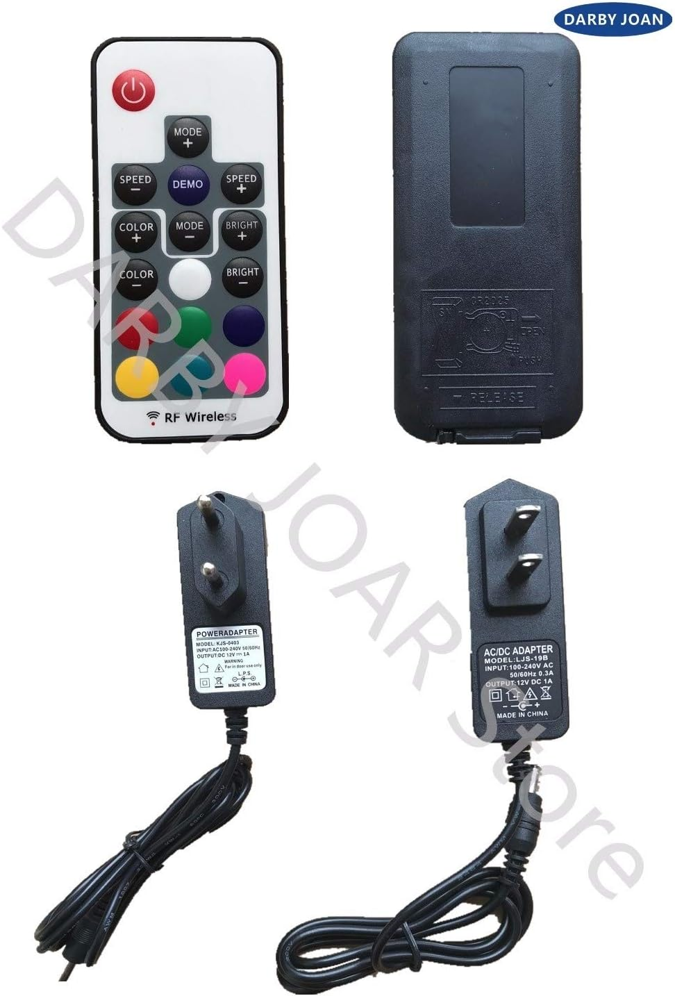 Joker Gotham City Led Vinyl Wall Clock Wall Lighting Color Change ...