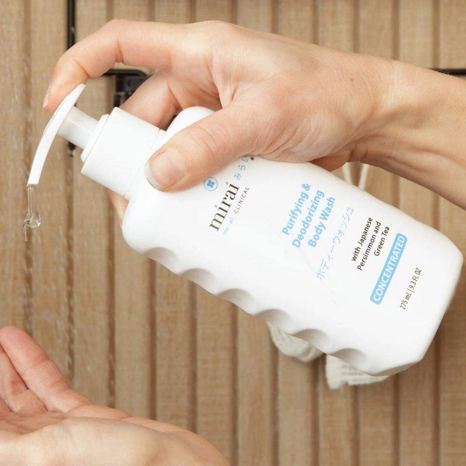 Mirai Clinical Body Wash for Strong Body Odor Renewing Body 9.3oz Exp ...