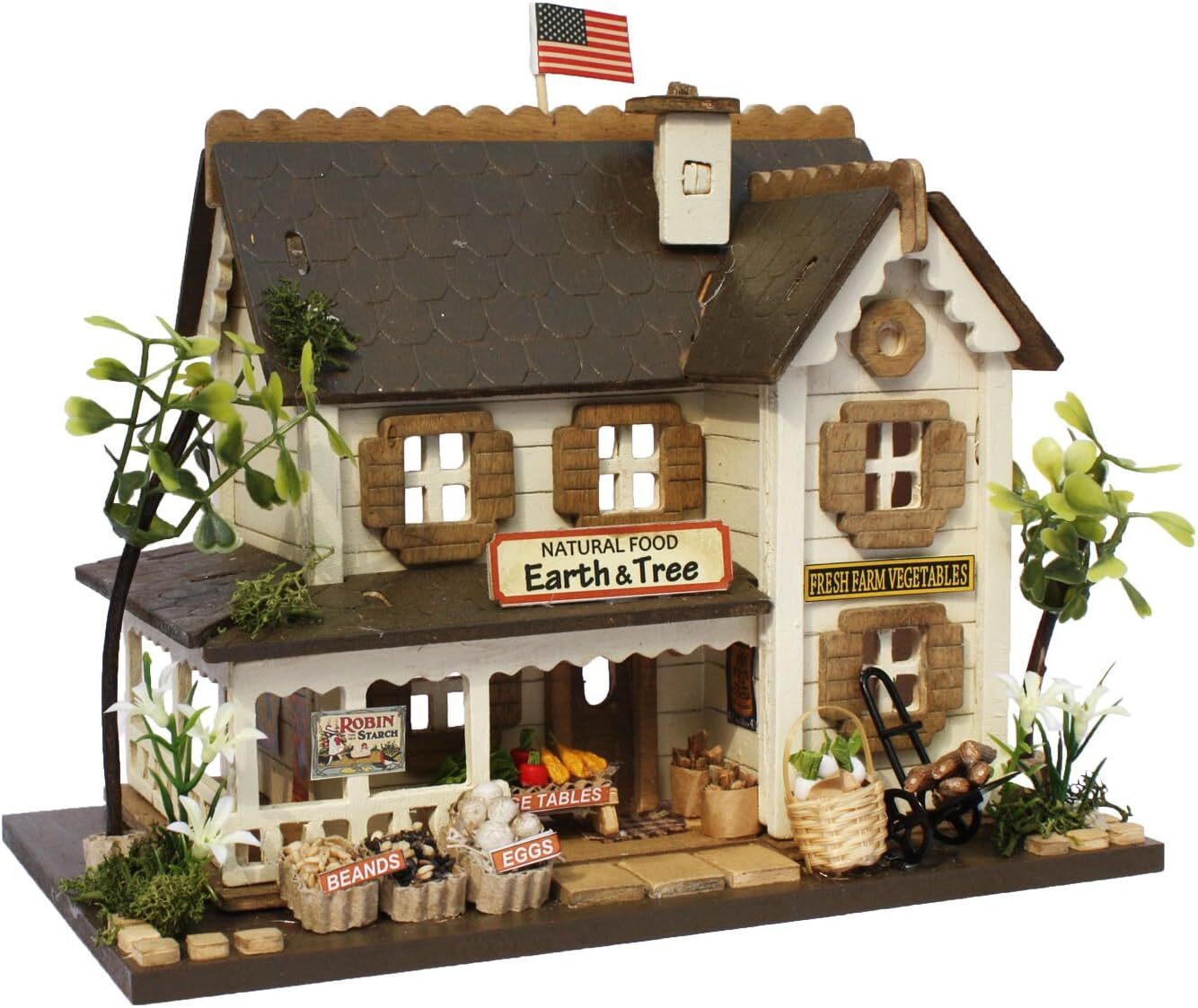 Billy Handmade Doll House Kit Woody House Collection Natural Food Shop ...
