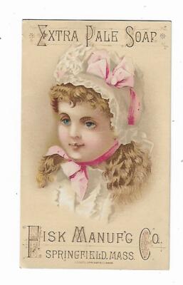 1884 Extra Pale Soap Fisk Springfield MA Bicycle Tournament Hampden ...