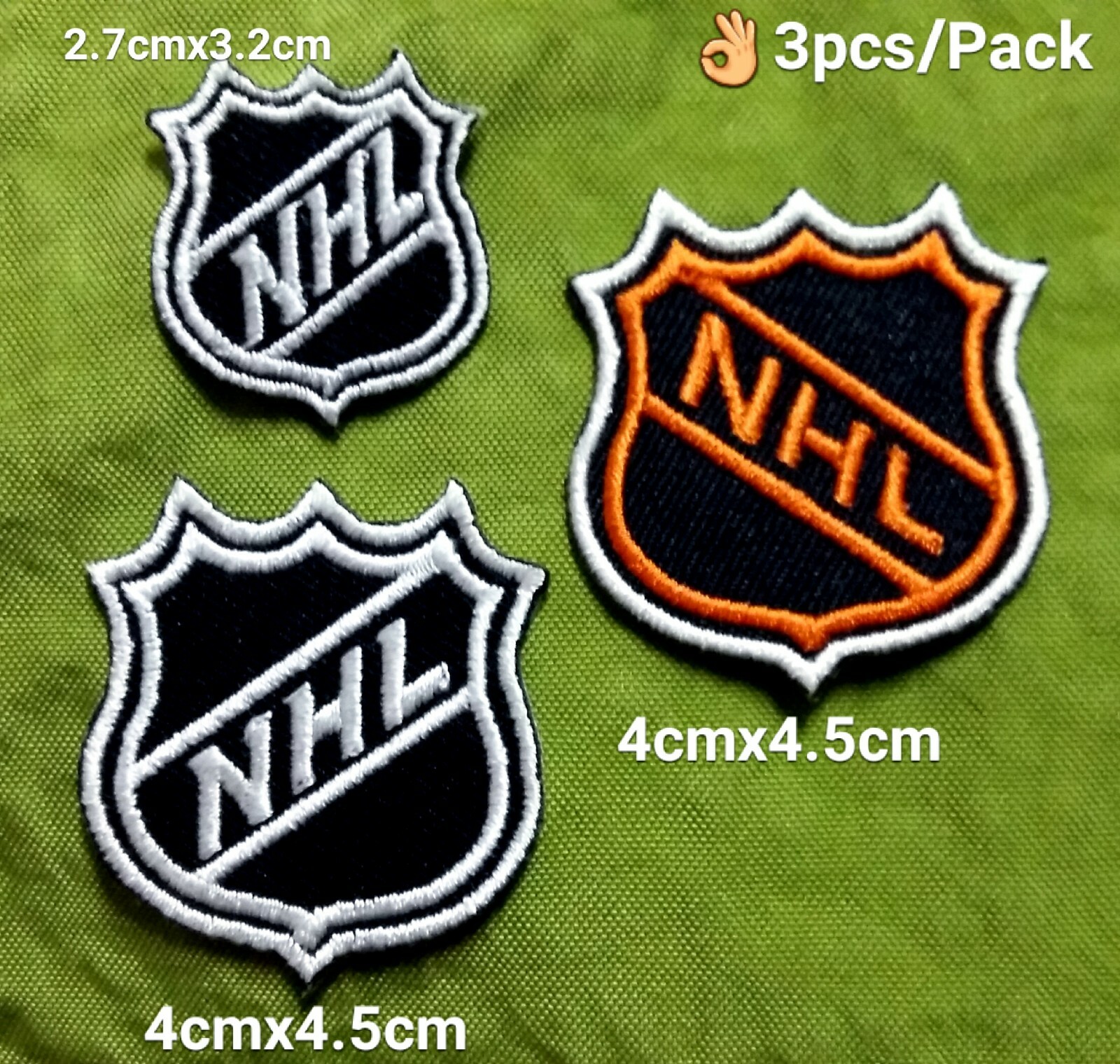 NHL 3pcs Hockey Sport Logo iron,sewing,Patch,(From Thai by USPS) | eBay