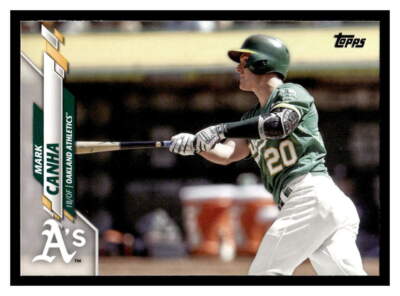 2020 Topps #474 Mark Canha - Oakland Athletics | eBay