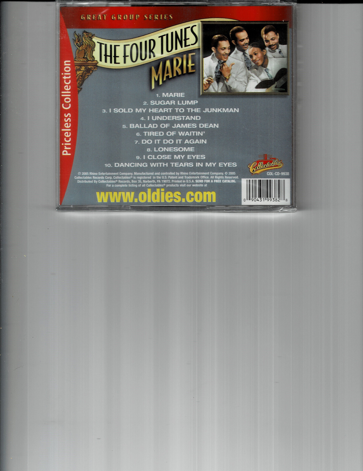 Marie by Four Tunes (CD, 2005) for sale online | eBay