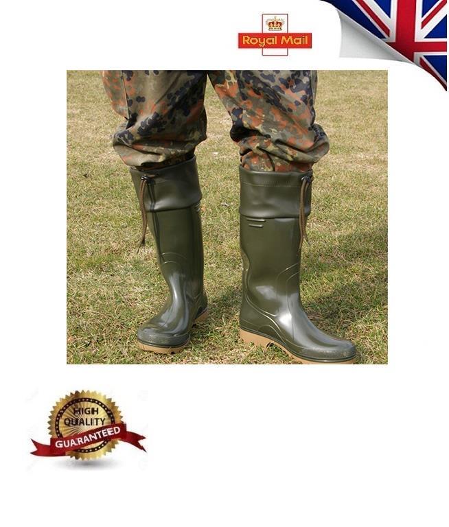 GRS-S Waterproof Boots New Men Women Wellington Walking Hunting Wellies ...