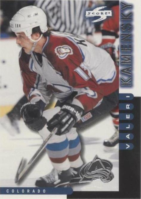 1997-98 Score Team Collection - Colorado Avalanche Valeri Kamensky #7 ...