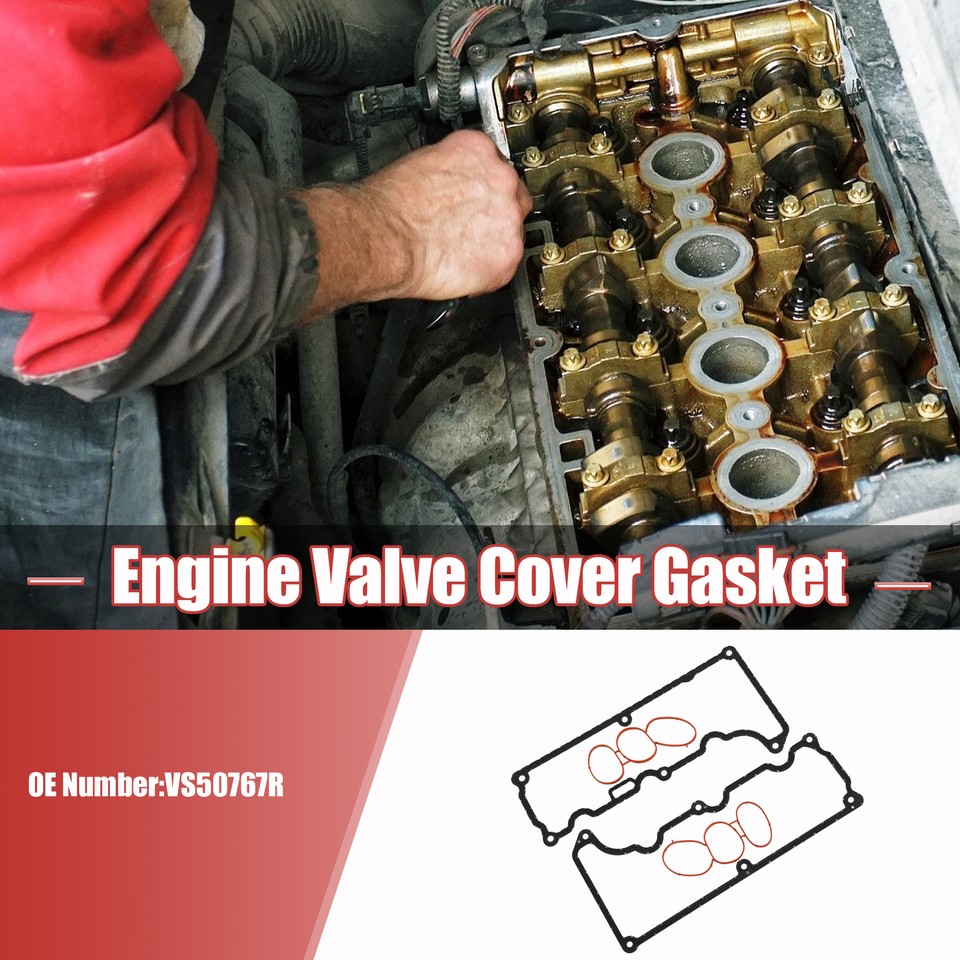 1 Set Motore Valvola Coperchio Guarnizione Adatto per Ford per Lincoln ...