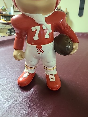 Vintage 1970's Atlantic Mold Ceramic Nebraska Football Player Hand ...