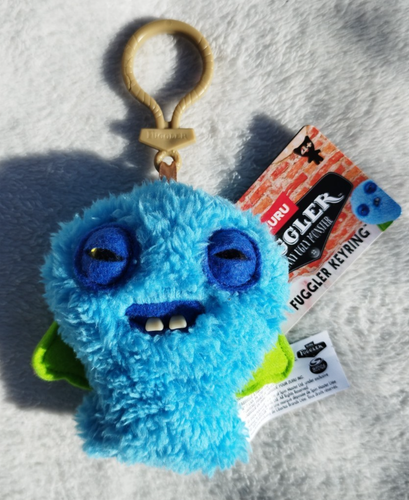 Fuggler Cod Father Keyring Blue Green ZURU Funny Ugly Monster BNWT ...