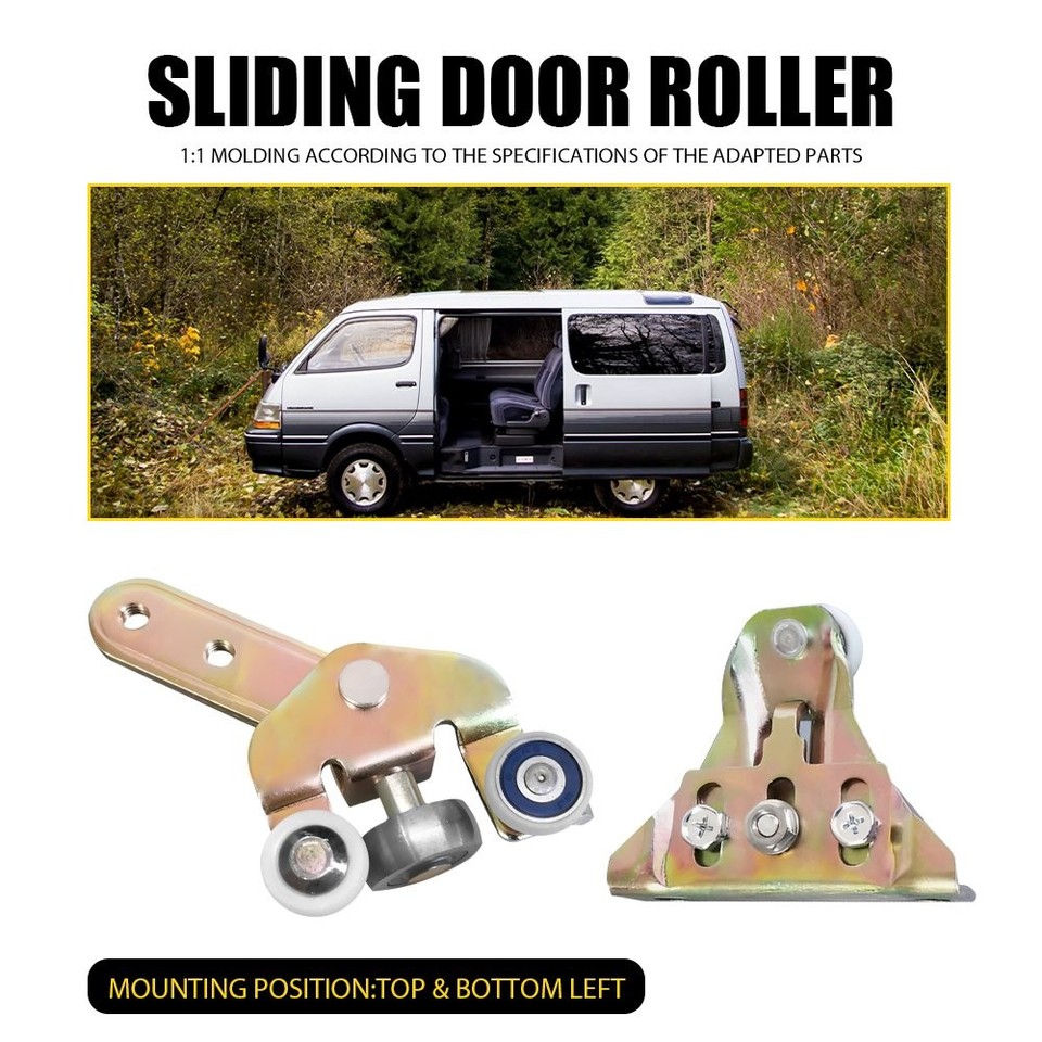 Bottom Top Left Side Sliding Door Bottom Top Roller For Toyota Hiace ...