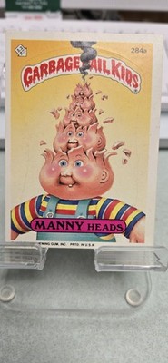 1987 Topps Garbage Pail Kids Series 7 #284a Manny Heads | eBay