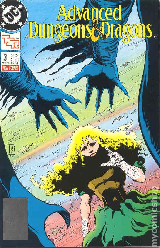 Advanced Dungeons and Dragons #3 VF 8.0 1989 Stock Image | eBay