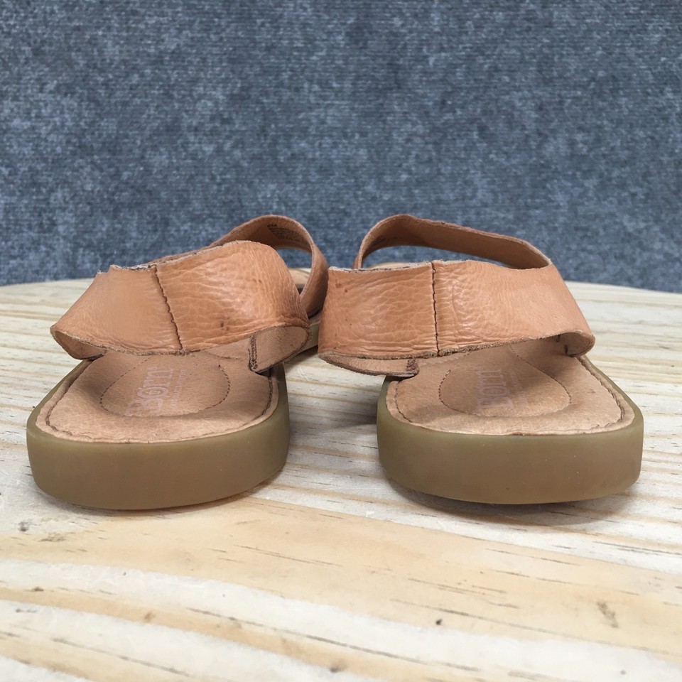 Born Sandals Womens 6 M Inlet Casual Slip On Slingback Flats Brown ...