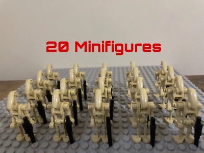 Lot of 20 Battle Droid Minifigures (Read Description) | eBay