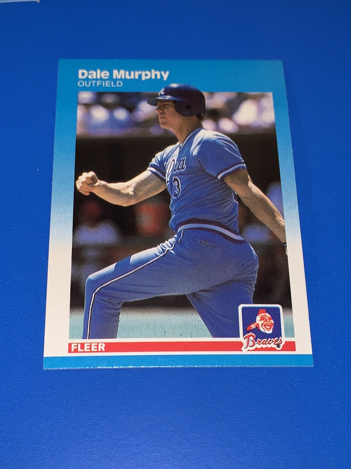 1987 Fleer Dale Murphy Baseball Card #522 Atlanta Braves Set Break NM ...
