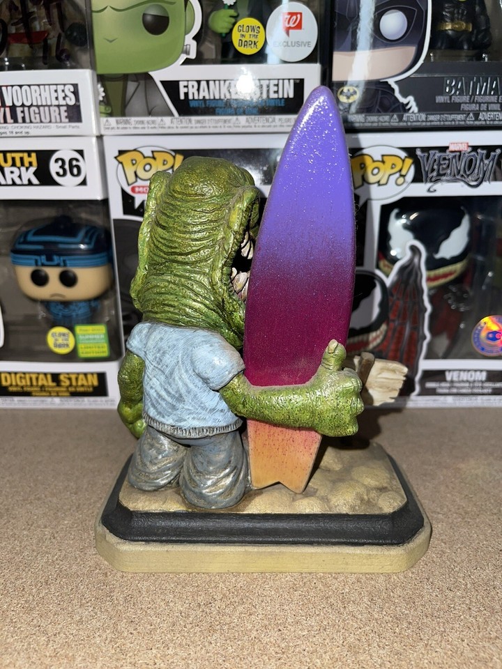 2018 Monster Custom Art Resin Rat Fink Weird Ohs Surf Fink 1/1 Ed Roth ...
