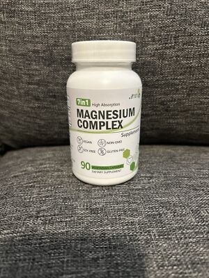 Atefa Magnesium Complex 7 In 1 High Absorption 90 Capsules Exp 12/25 | eBay