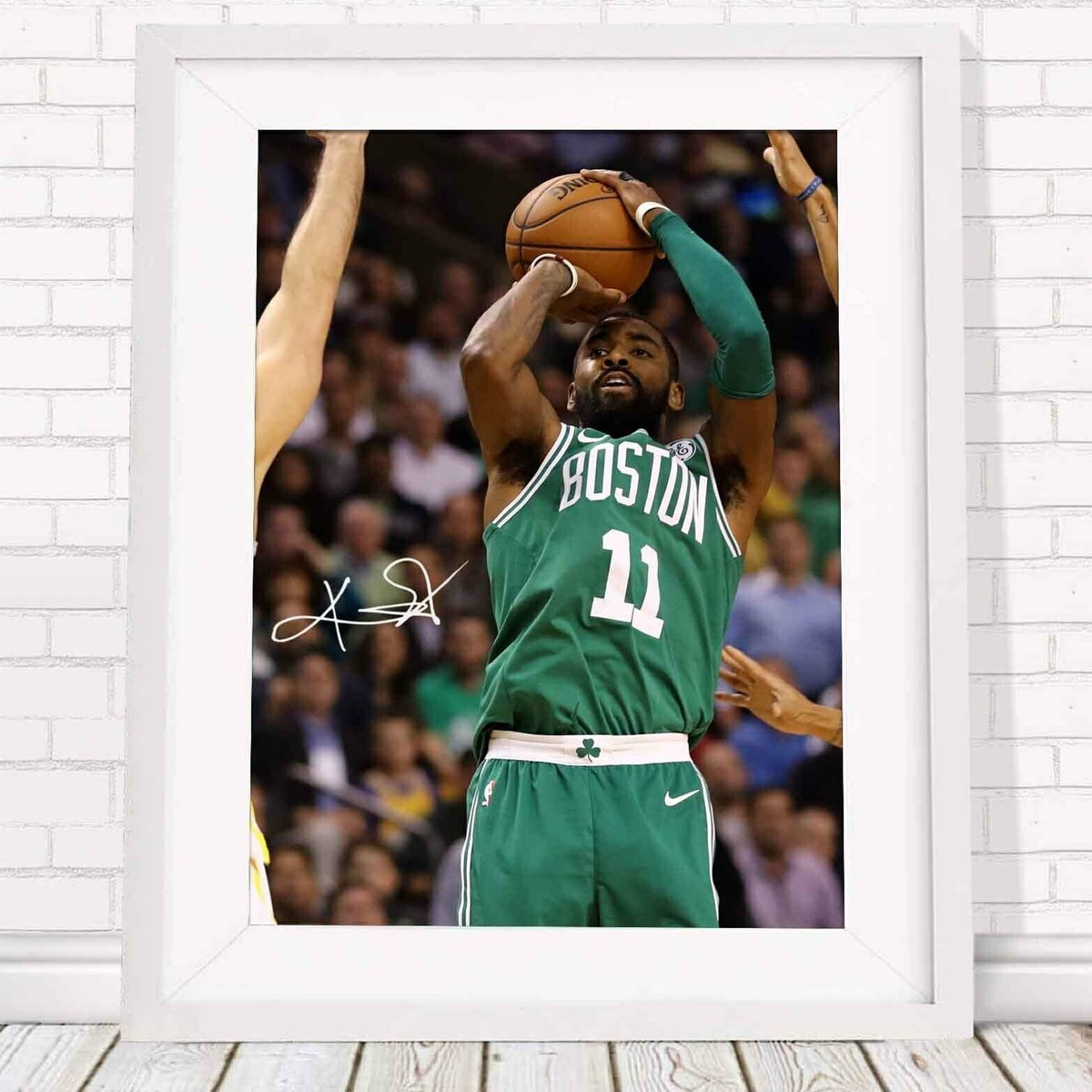 Kyrie Irving Basketball Logo Kyrie Irving With That New Look 🍀🔥