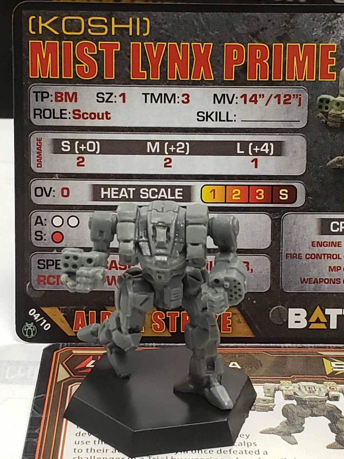 Battletech Plastic Mech from Kickstarter 2020 Catalyst Game Labs ...