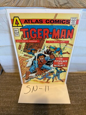 Tiger Man #2 Atlas Comic Book VF/NM | eBay