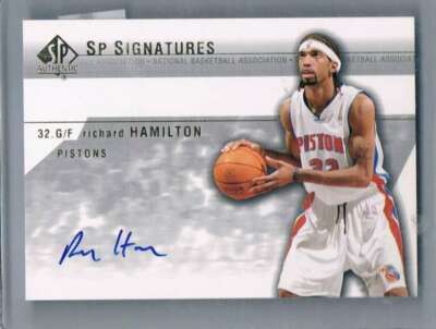 2005 SP Signature Edition Signatures #RH Richard Hamilton Auto | eBay