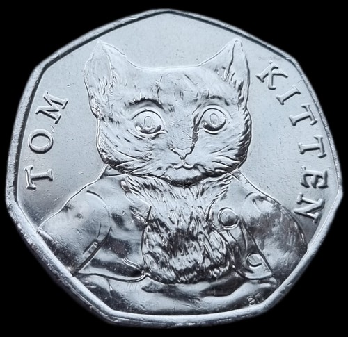 2017 RARE TOM KITTEN 50P COIN | eBay UK