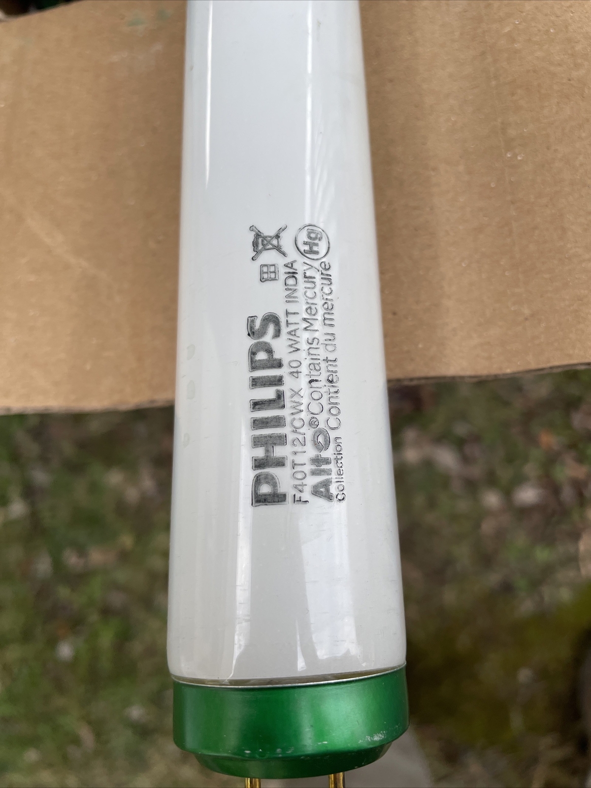 Philips 427187 F40T12/CWX/ALTO Straight T12 Fluorescent Tube 2 Pin Ends ...