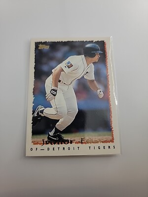1995 Topps Junior Felix Baseball Card #68 Detroit Tigers | eBay