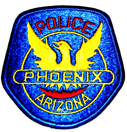 PHOENIX – POLICE - ARIZONA AZ Sheriff Police Patch PHOENIX RISING FROM ...