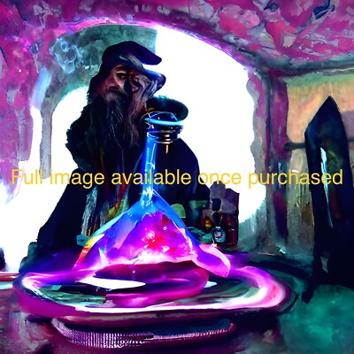 Dark Wizard Lair | High Resolution | Digital Wall Space Art Print ...