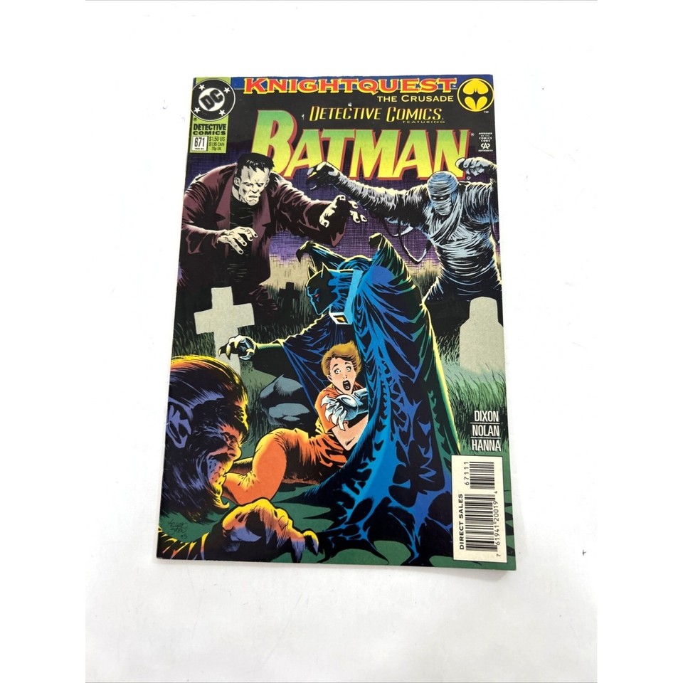 Knight Quest The Crusade Batman Comics Detective 1994 Frankenstein ...