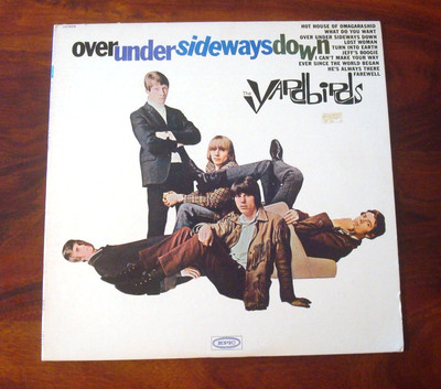 The Yardbirds. Over Under Sideways Down. EX+ 1966 Rock LP | eBay