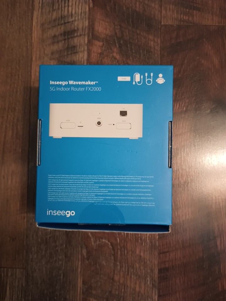 Inseego Wavemaker 5G Indoor Router FX2000 White 649496027285| eBay