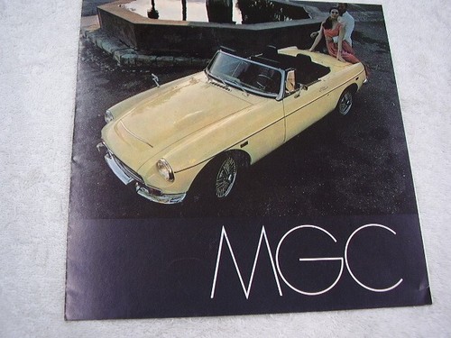 1969 MG MGC BROCHURE ORIGINAL FREE POSTAGE | eBay