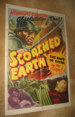 SCORCHED EARTH '42 - RARE Japanese WW2 propaganda film . HORRORS OF WAR ...