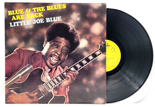 LITTLE JOE BLUE - BLUE & THE BLUES ARE BACK - SOUL FUNK LP RECORD KRIS ...