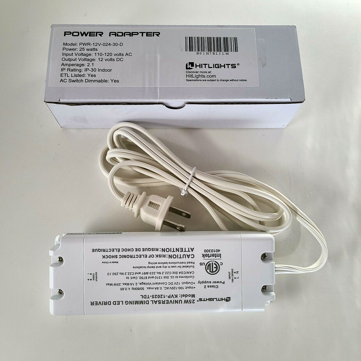 Indoor Dimmable 12 Volt Power Supply 60 Watt S Series Dimmable Driver