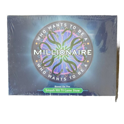 Who Wants To Be A Millionaire Board Game Pressman 2000 Sealed Family 2 ...