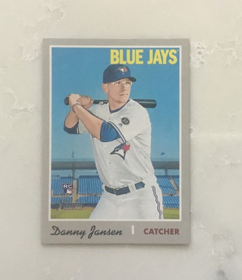 2019 Topps Heritage #392 Danny Jansen RC ACTION ROOKIE CARD | eBay
