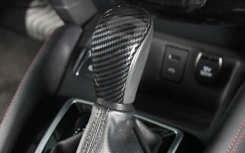 2017-2021 For Nissan Rogue Sport Carbon Fiber Gear Shift Knob Shifter ...