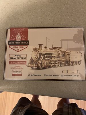 Rokr Locomotive Steam Train Mechanical MC501 3D Wooden Puzzle SEALED | eBay
