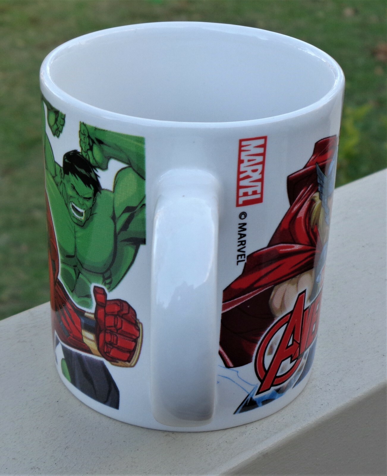 Marvel Avengers Coffee Tea Mug *Hulk Iron Man Black Widow Thor ...