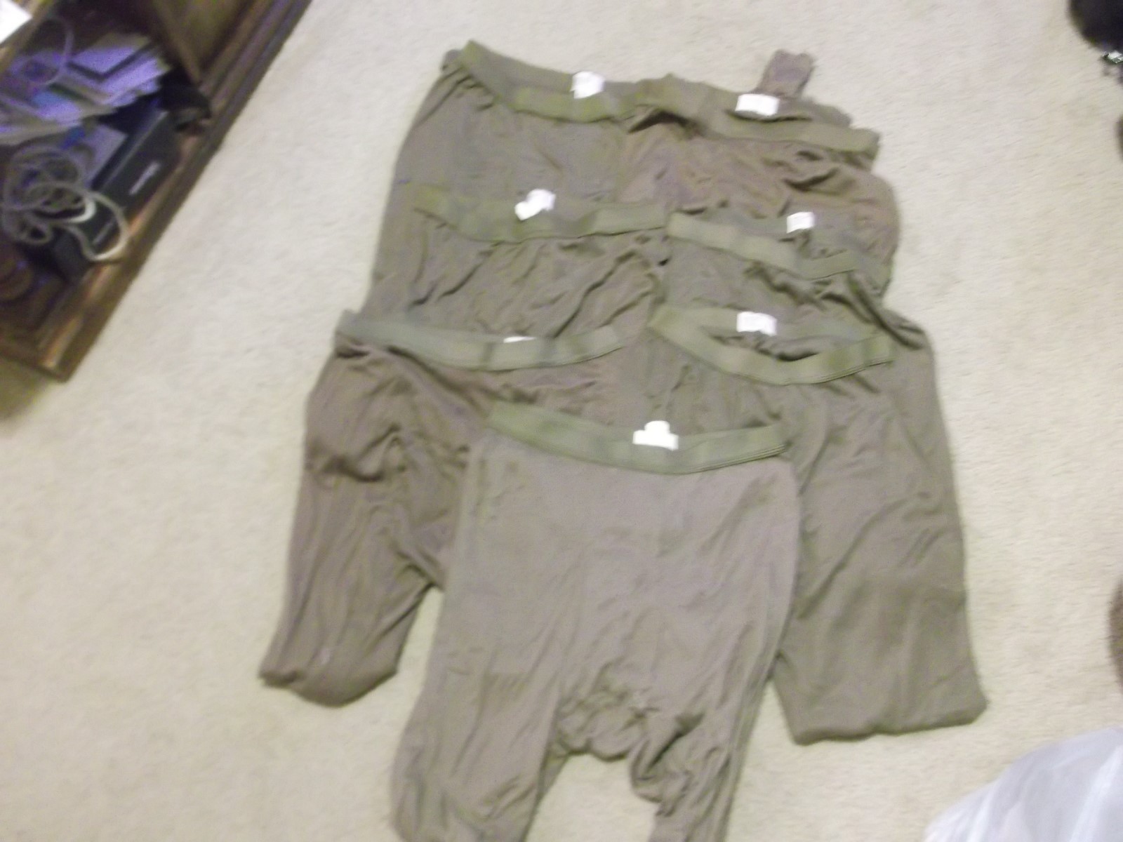US MILITARY DRAWERS LIGHTWEIGHT COLD WEATHER SZ MEDIUM LOT OF 7 | eBay