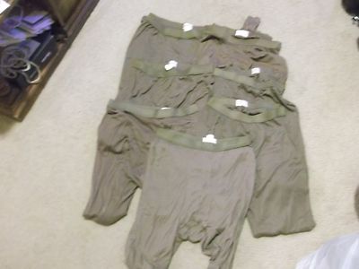 US MILITARY DRAWERS LIGHTWEIGHT COLD WEATHER SZ MEDIUM LOT OF 7 | eBay