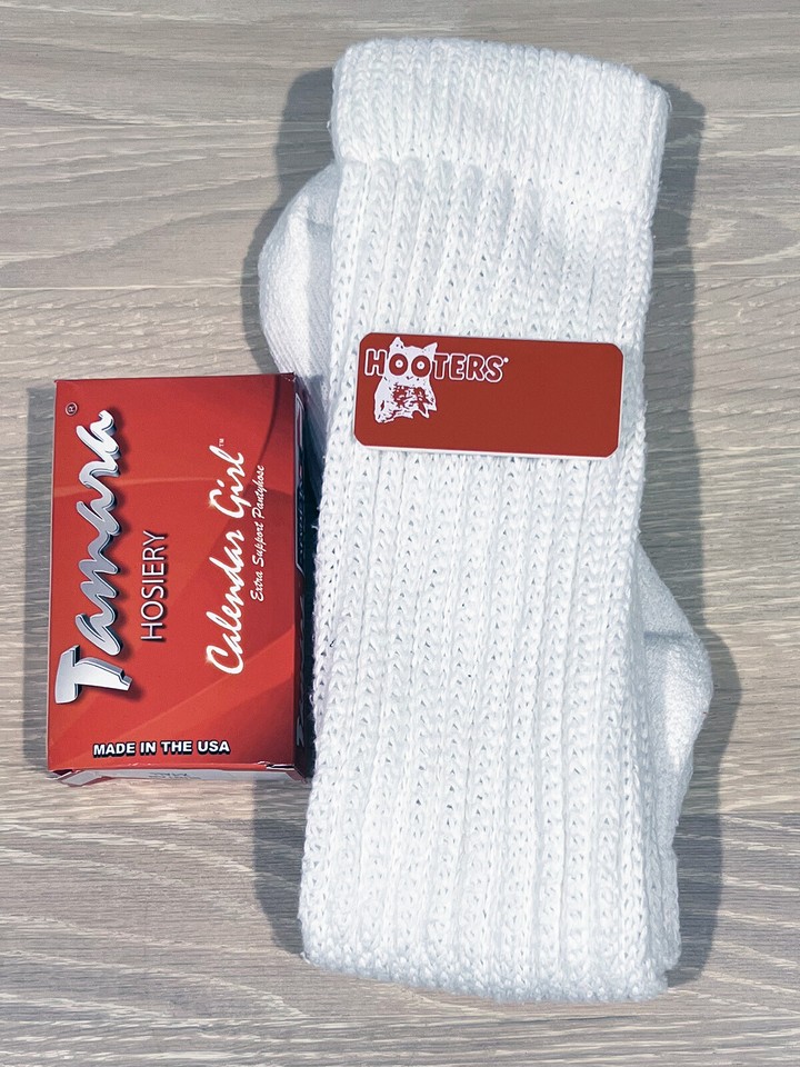 TAMARA Hooters WingHouse Extra Long ~NEW~ SLOUCH SOCKS Pantyhose Name ...