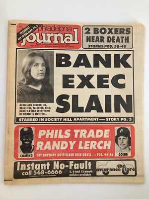 Philadelphia Journal Tabloid March 2 1981 Vol 4 #71 MLB Phillies Randy ...