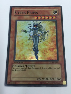 Yugioh Cyber Prima EOJ-EN007 Ultimate Rare 1st Edition X2 C3 | eBay